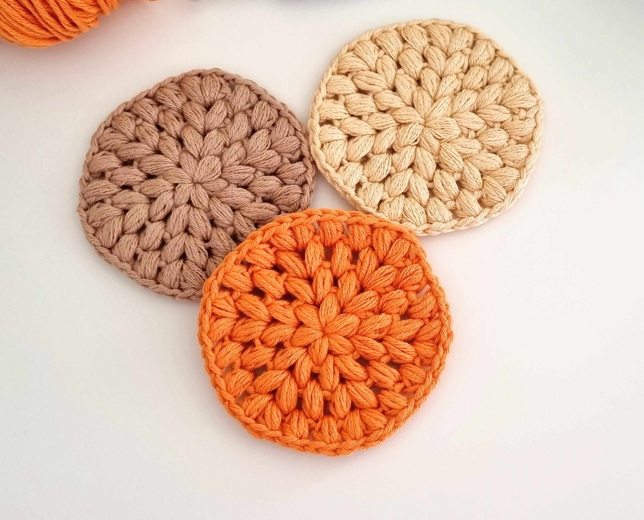Round Crochet Coasters | AllFreeCrochet.com