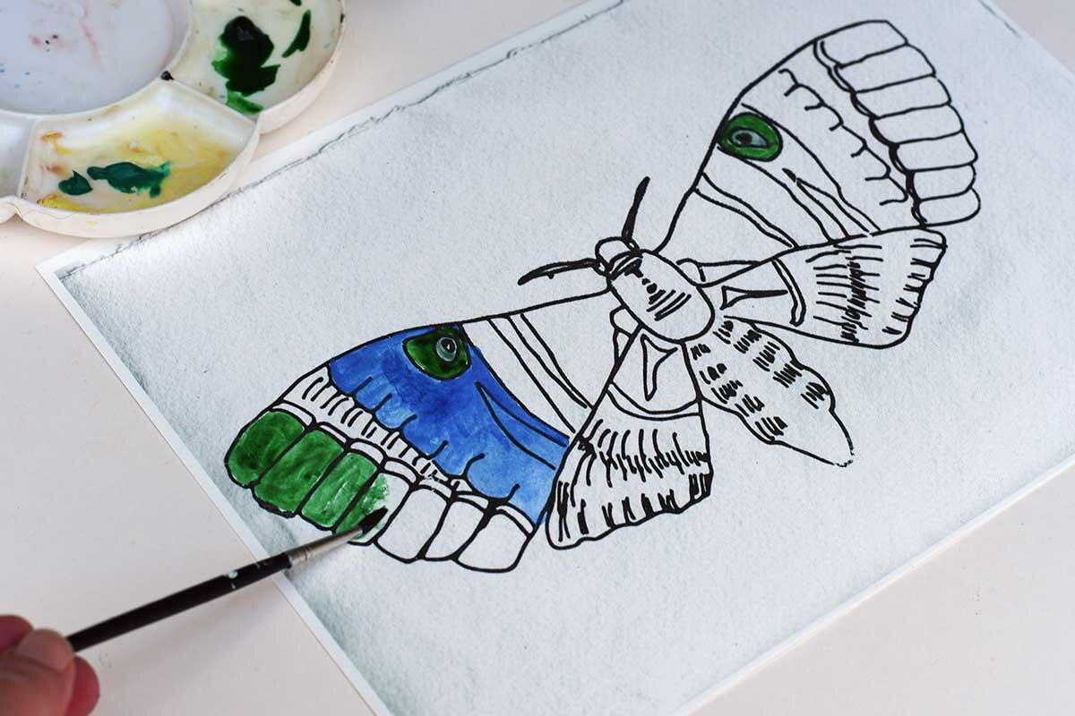 How To Print On Watercolor Paper | AllFreePaperCrafts.com