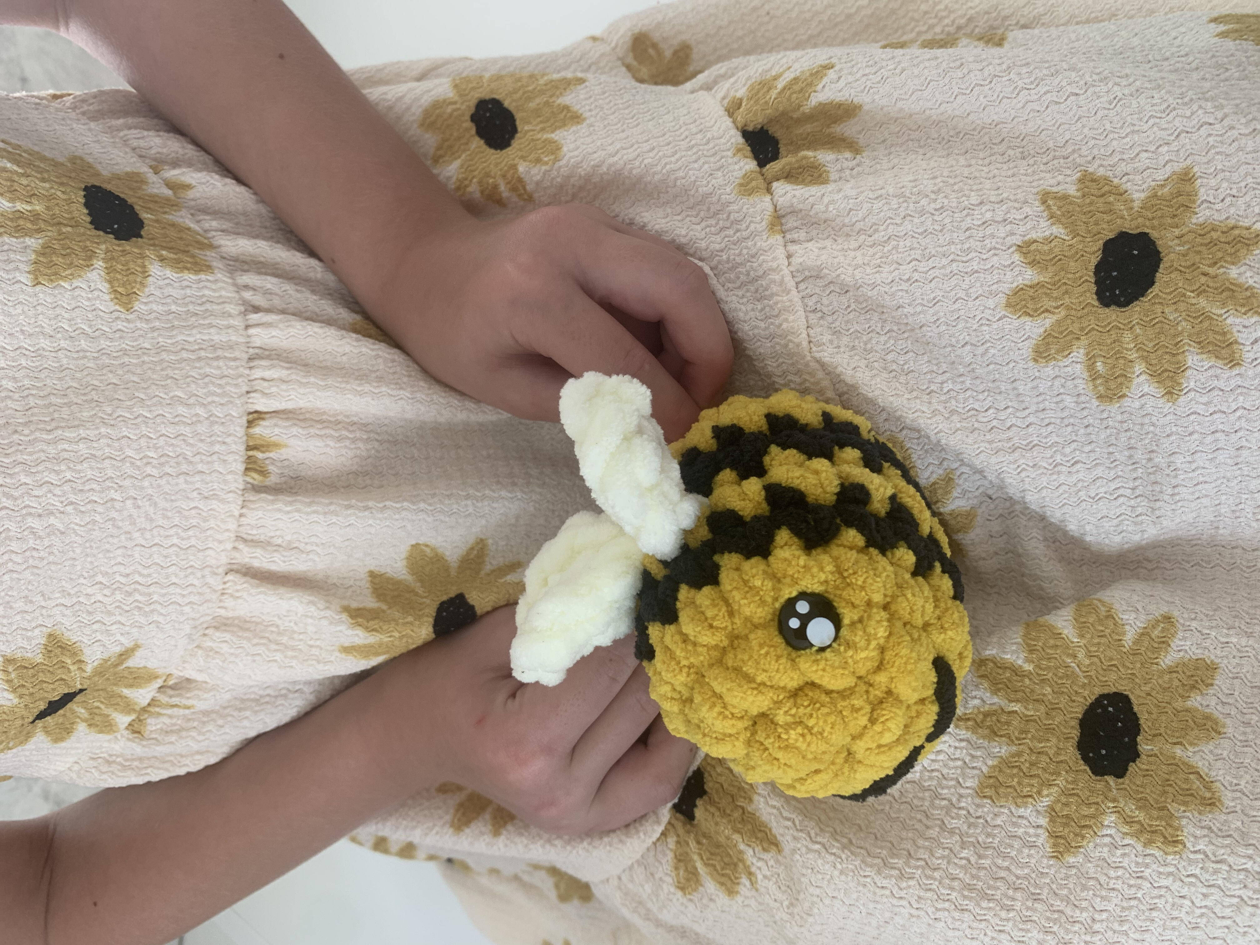 Small Squishy Bee Toy | FaveCrafts.com
