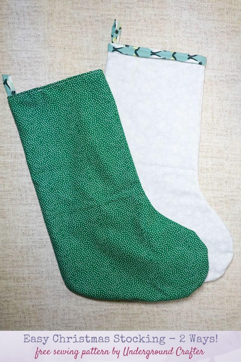 How To Sew A Christmas Stocking | AllFreeChristmasCrafts.com