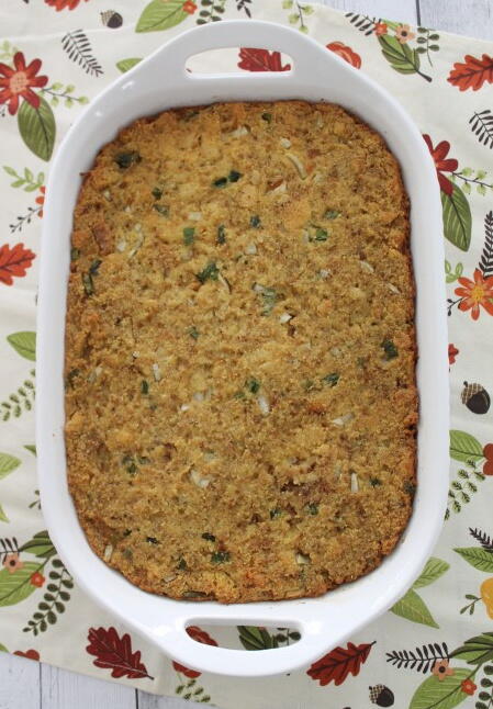 Southern Cornbread Dressing | FaveSouthernRecipes.com