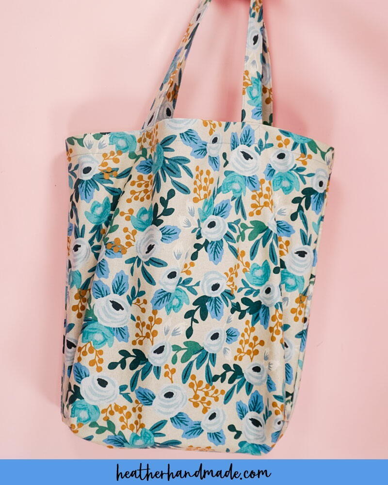 Free Tote Bag Sewing Pattern | AllFreeSewing.com
