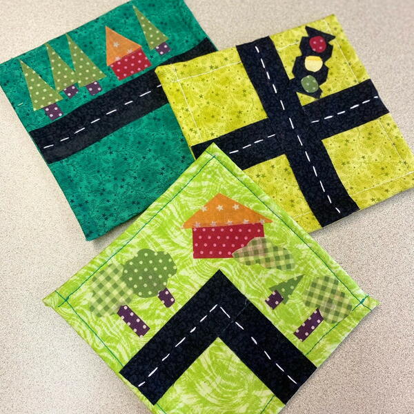 Quilted Puzzle Play Mat | FaveCrafts.com