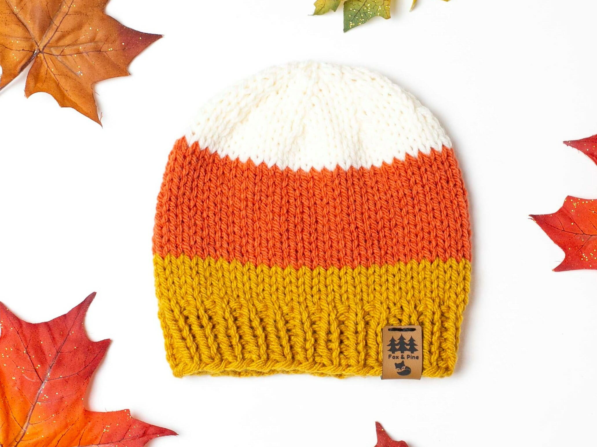 Sweet Candy Corn Toque Halloween Beanie Hat Baby Children Women Men ...