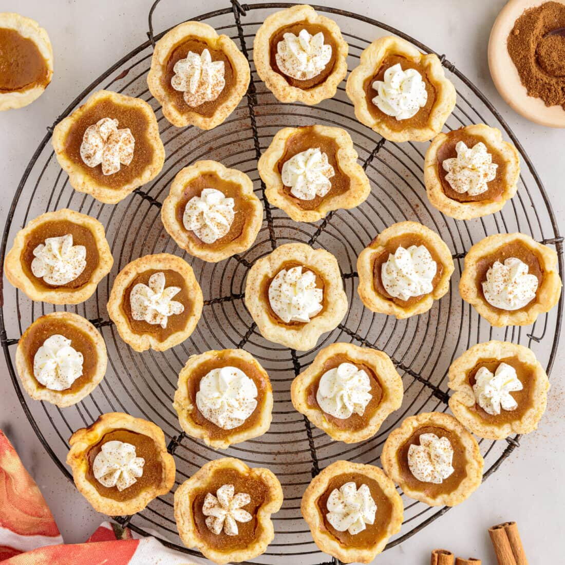Mini Pumpkin Pies