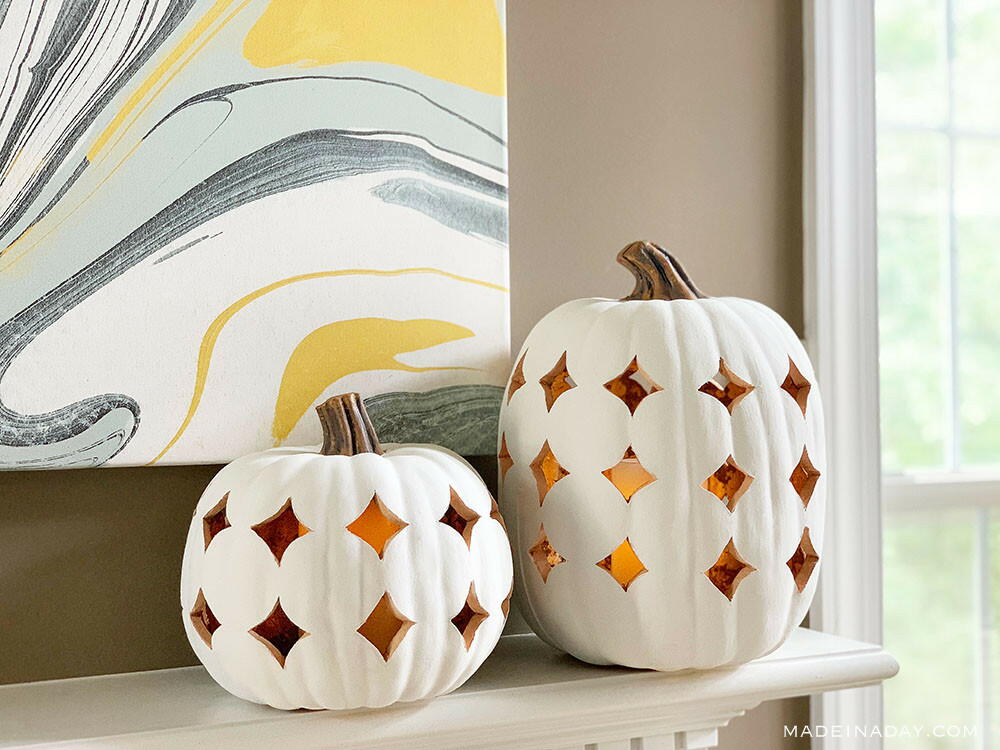 Fall Pumpkin Lanterns | AllFreeHolidayCrafts.com