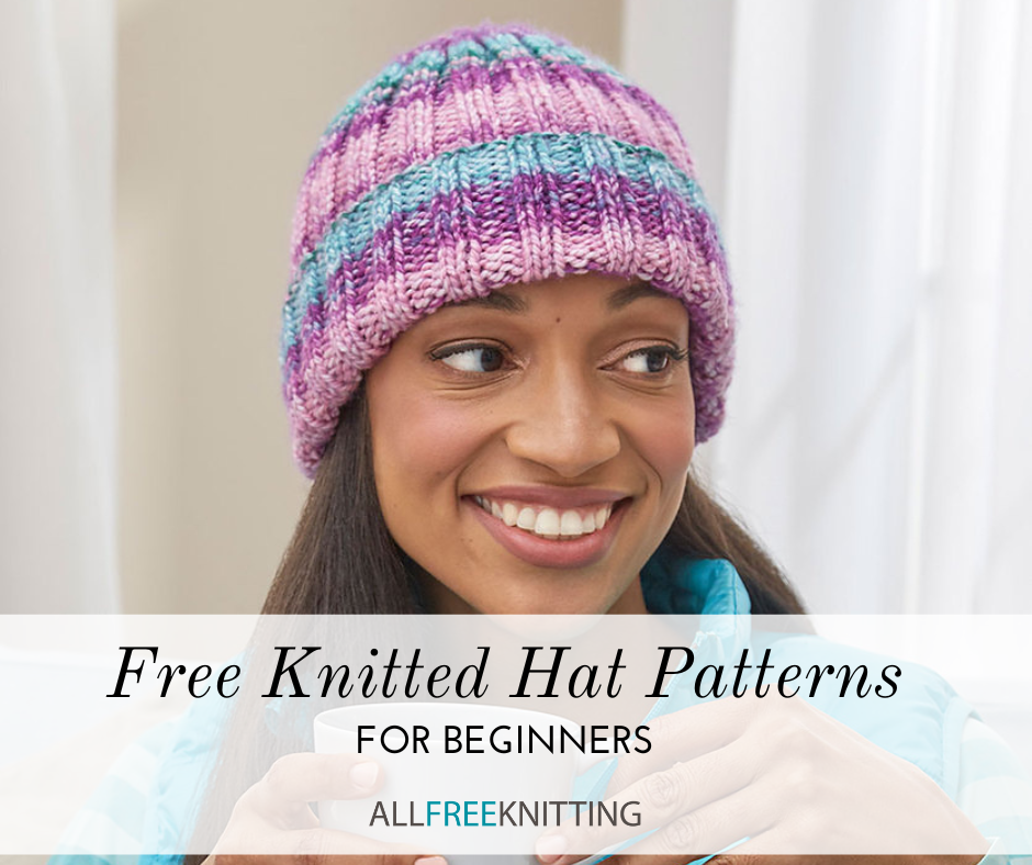 20 Free Knitted Hat Patterns For Beginners AllFreeKnitting 20 Free Knitted Hat Patterns For Beginners AllFreeKnitting