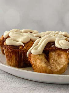 Pumpkin Monkey Bread Muffins | RecipeLion.com