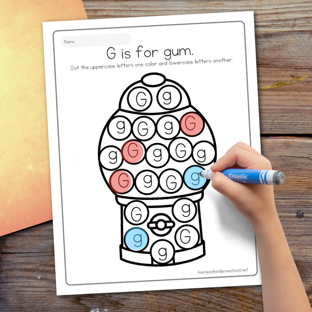 Alphabet Do A Dot Printables | AllFreeKidsCrafts.com