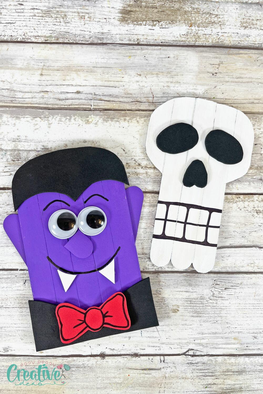 Dracula & Skull Halloween Crafts | AllFreeKidsCrafts.com