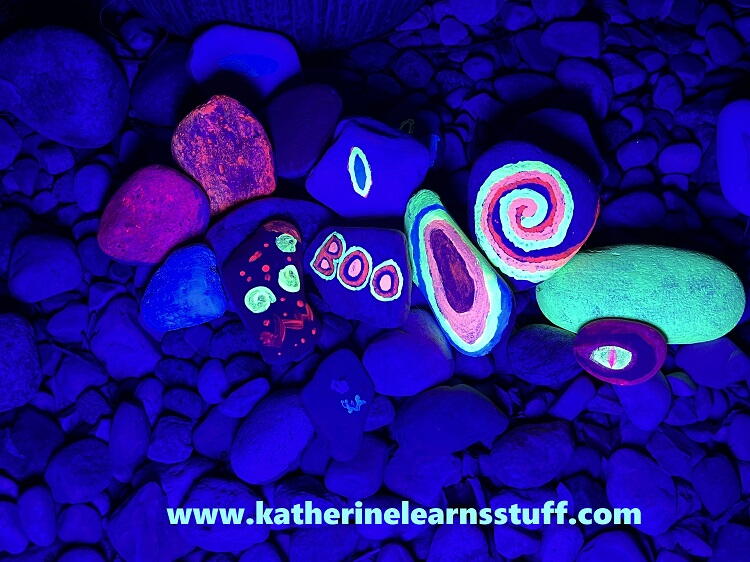 Homemade Fluorescent Halloween Decorations | FaveCrafts.com