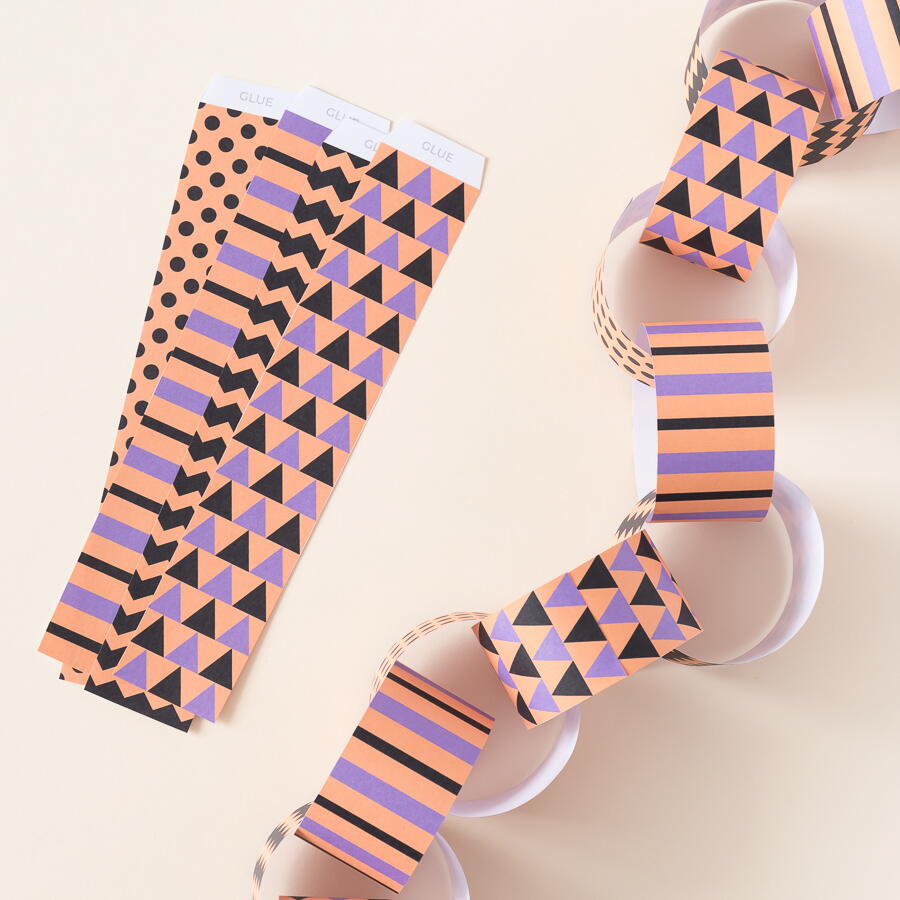 Printable Halloween Paper Chains | FaveCrafts.com