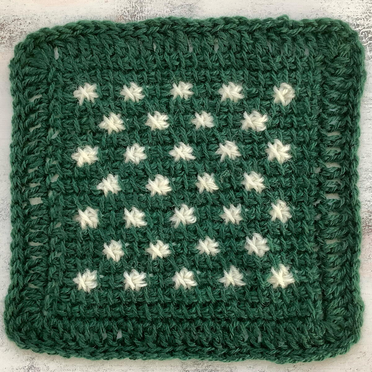 Snowflake Square | AllFreeCrochetAfghanPatterns.com