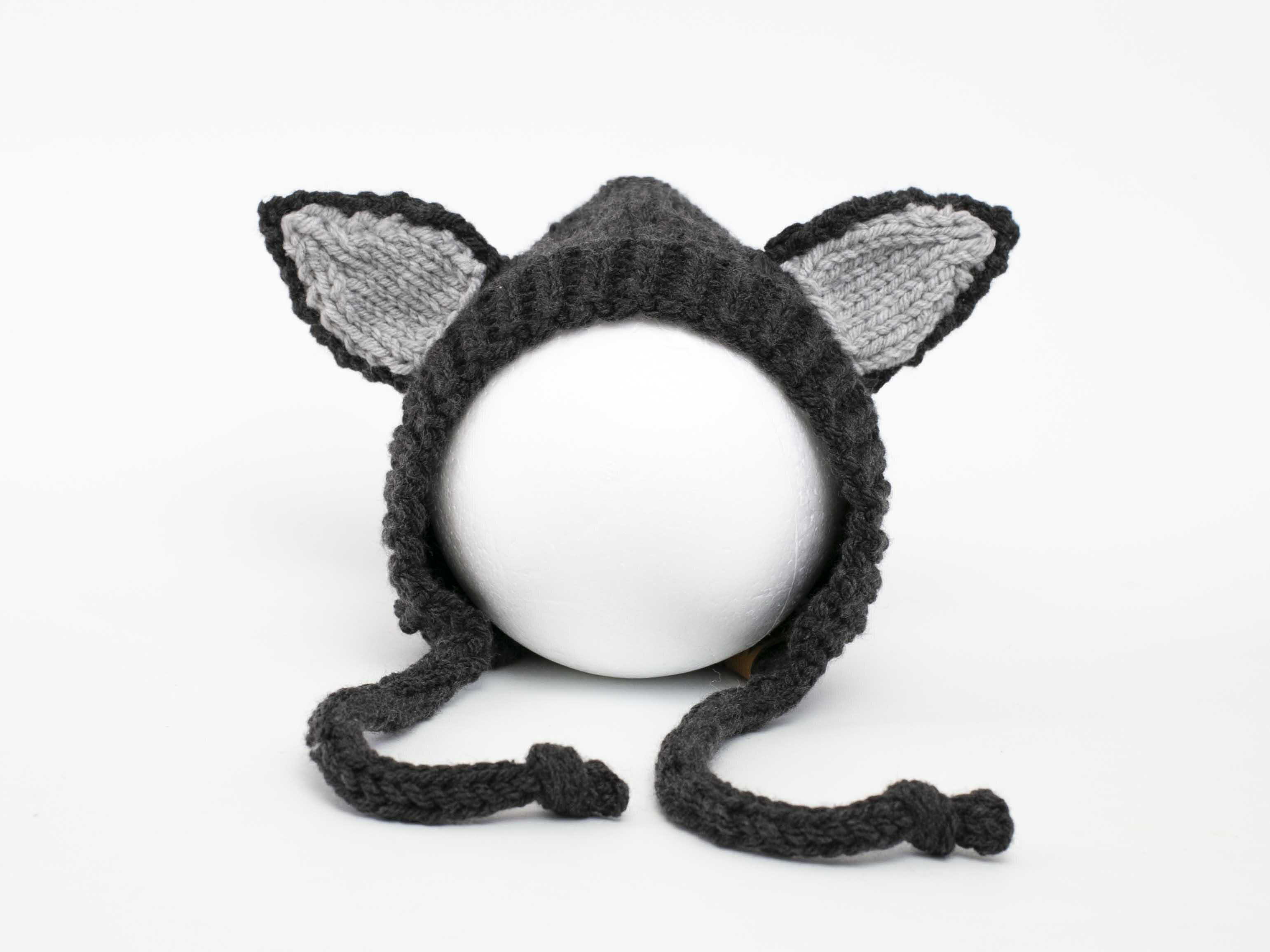 Cat Ears Pixie Bonnet Hat - Newborn Baby Children | FaveCrafts.com