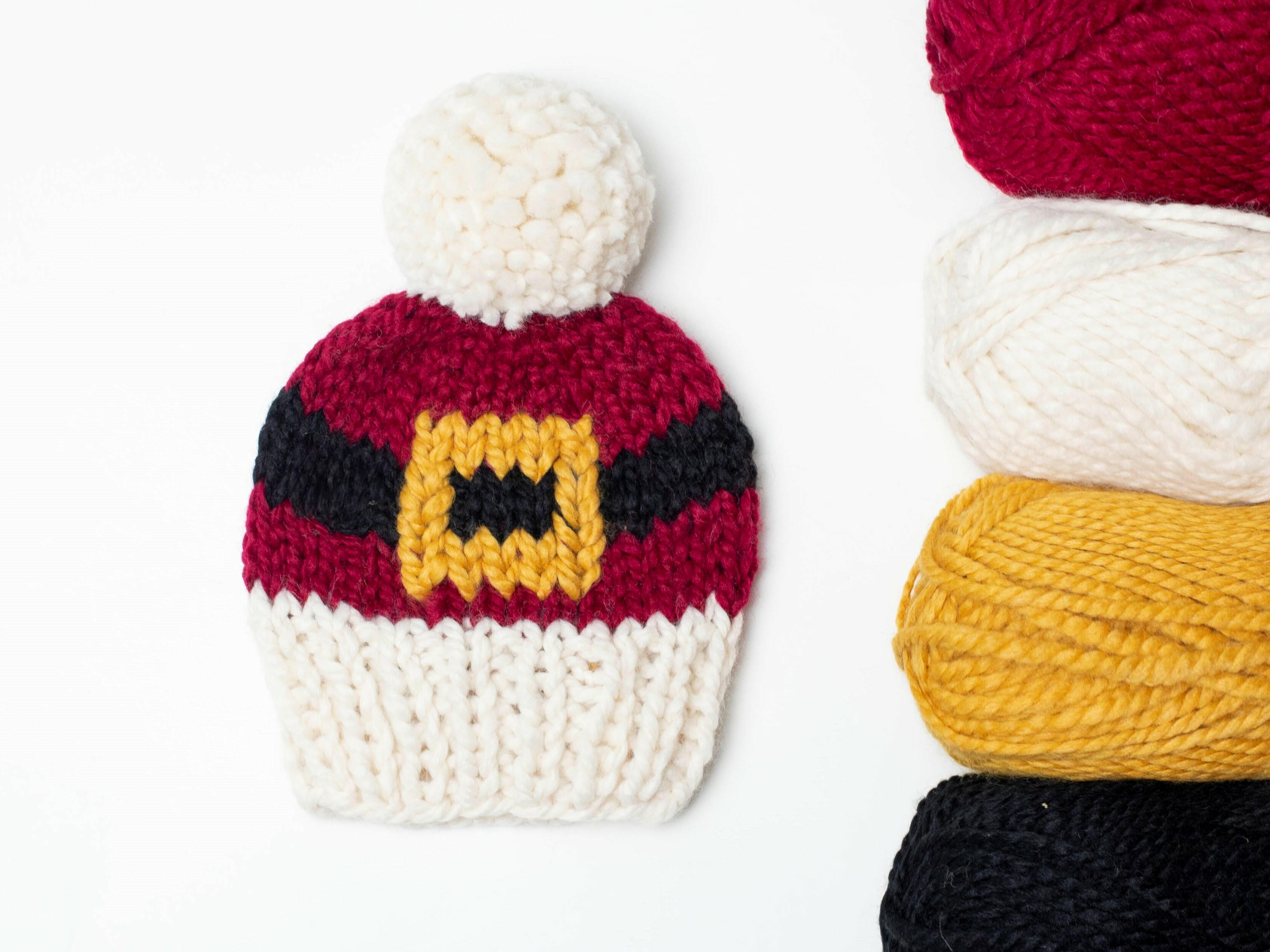 Santa Belt Hat Christmas Toque Baby Children Women ...