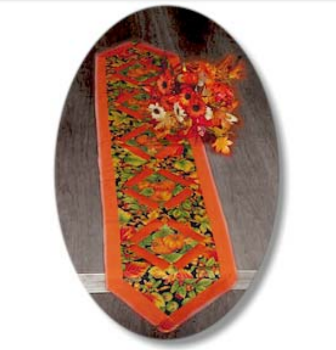 Harvest Table Runner | AllFreeSewing.com