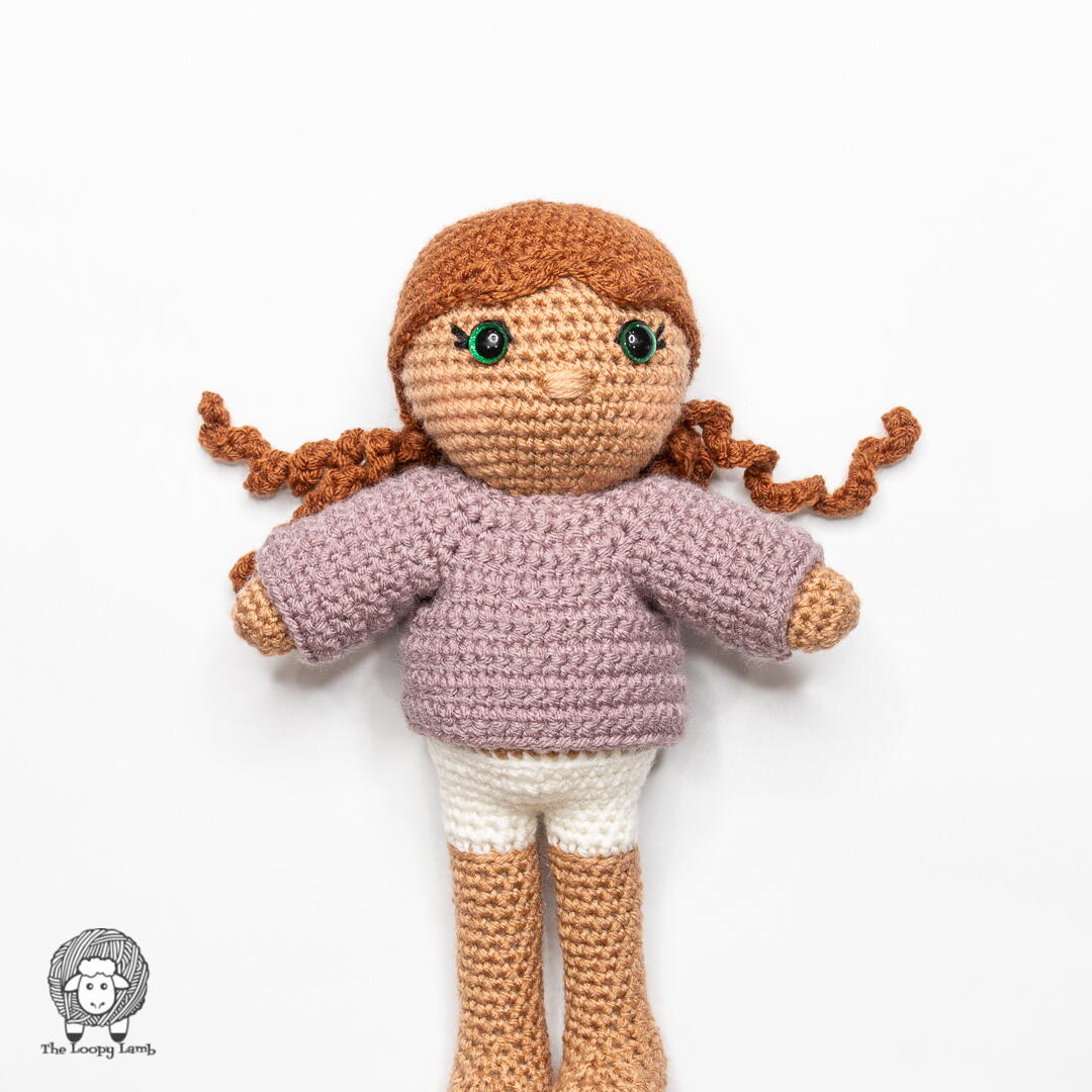 Easy Crochet Doll Sweater | AllFreeCrochet.com