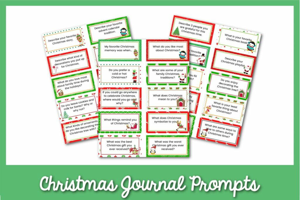 50 Perfect Christmas Writing Prompts For Kids | FaveCrafts.com