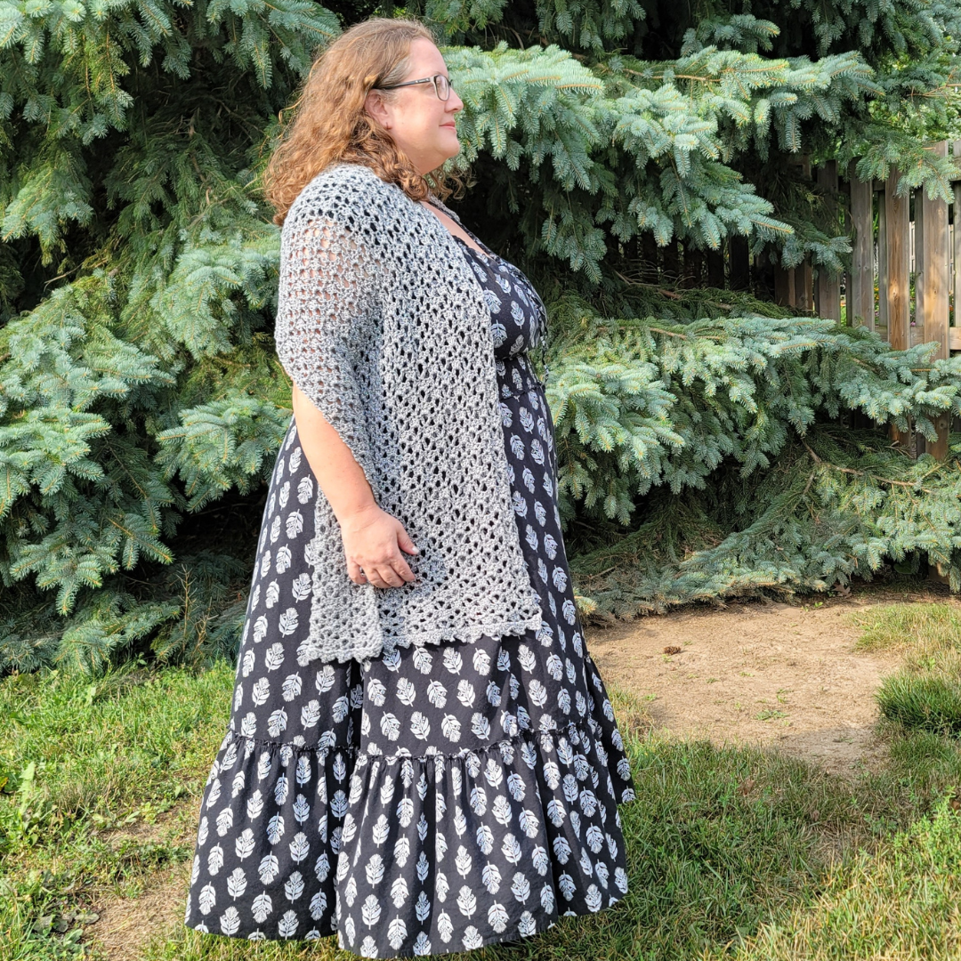 Date Night Lacy Shawl | AllFreeCrochet.com