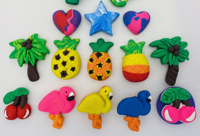 Fun Sculpey Bake Shop Colorful Crocs Jibbitz | FaveCrafts.com