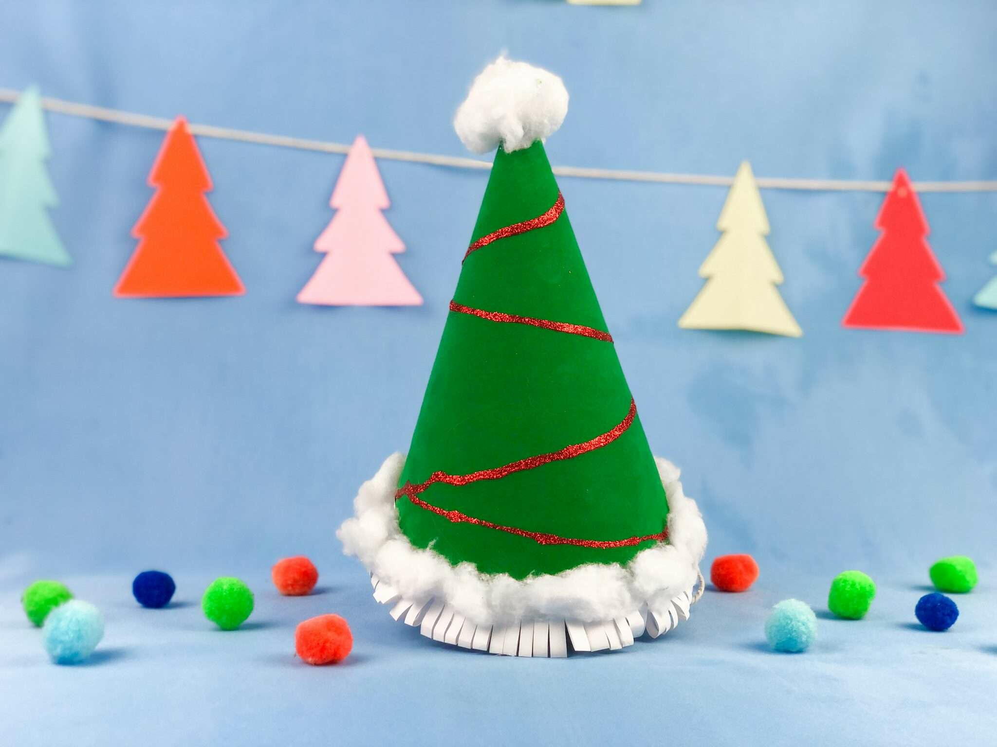 Creative Christmas Hat Craft | AllFreeKidsCrafts.com