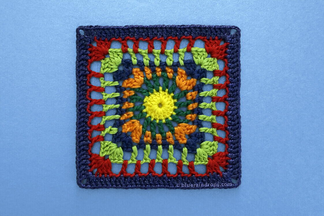 Simple Openwork Square | AllFreeCrochet.com