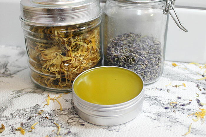 Lavender And Calendula Hand Salve Recipe | DIYIdeaCenter.com