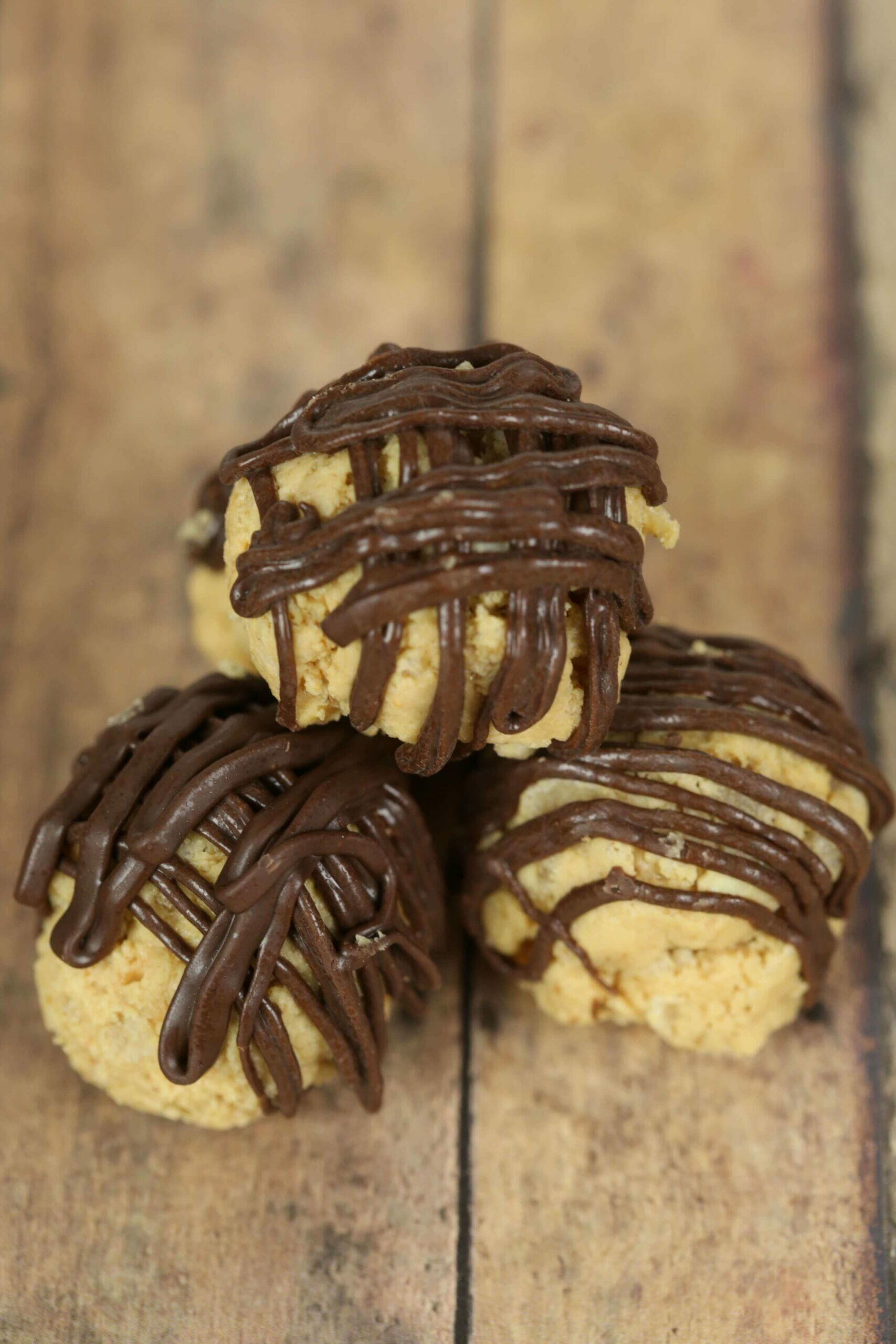 Crispy No Bake Peanut Butter Balls Recipelion