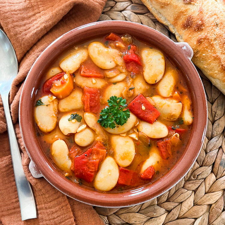 A Butter Bean Stew To Beat The Winter Blues | Easy 30 Minute Recipe ...