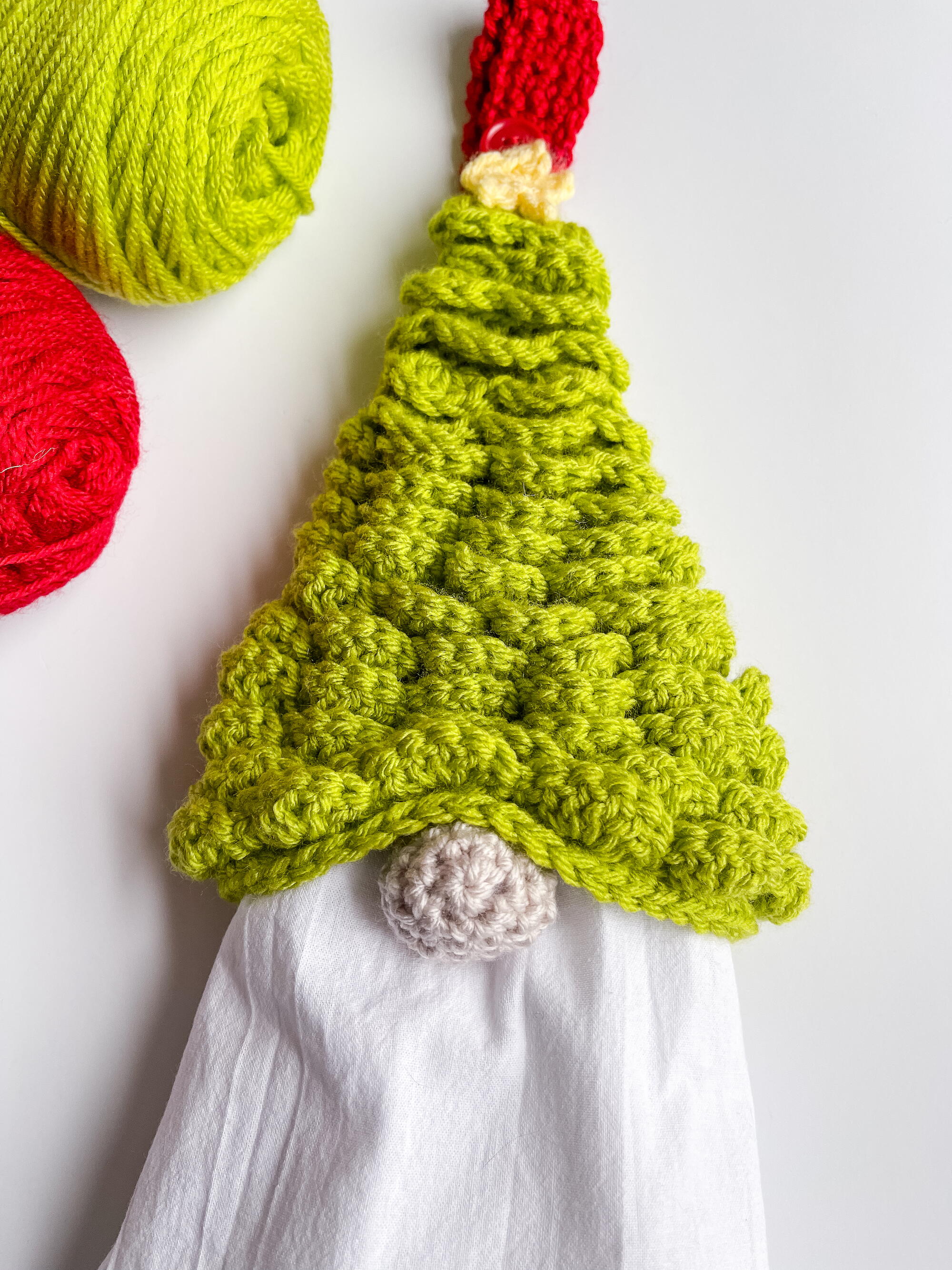 Christmas Tree Towel Topper | FaveCrafts.com