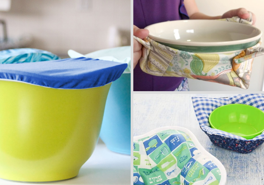 15+ Bowl Cozy Patterns & DIY Bowl Covers (FREE) | AllFreeSewing.com