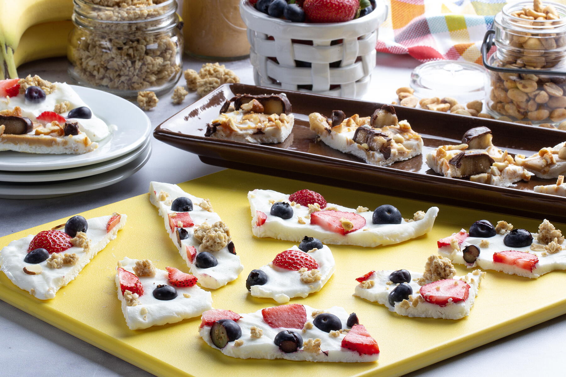 Berries & Granola Yogurt Bark | MrFood.com