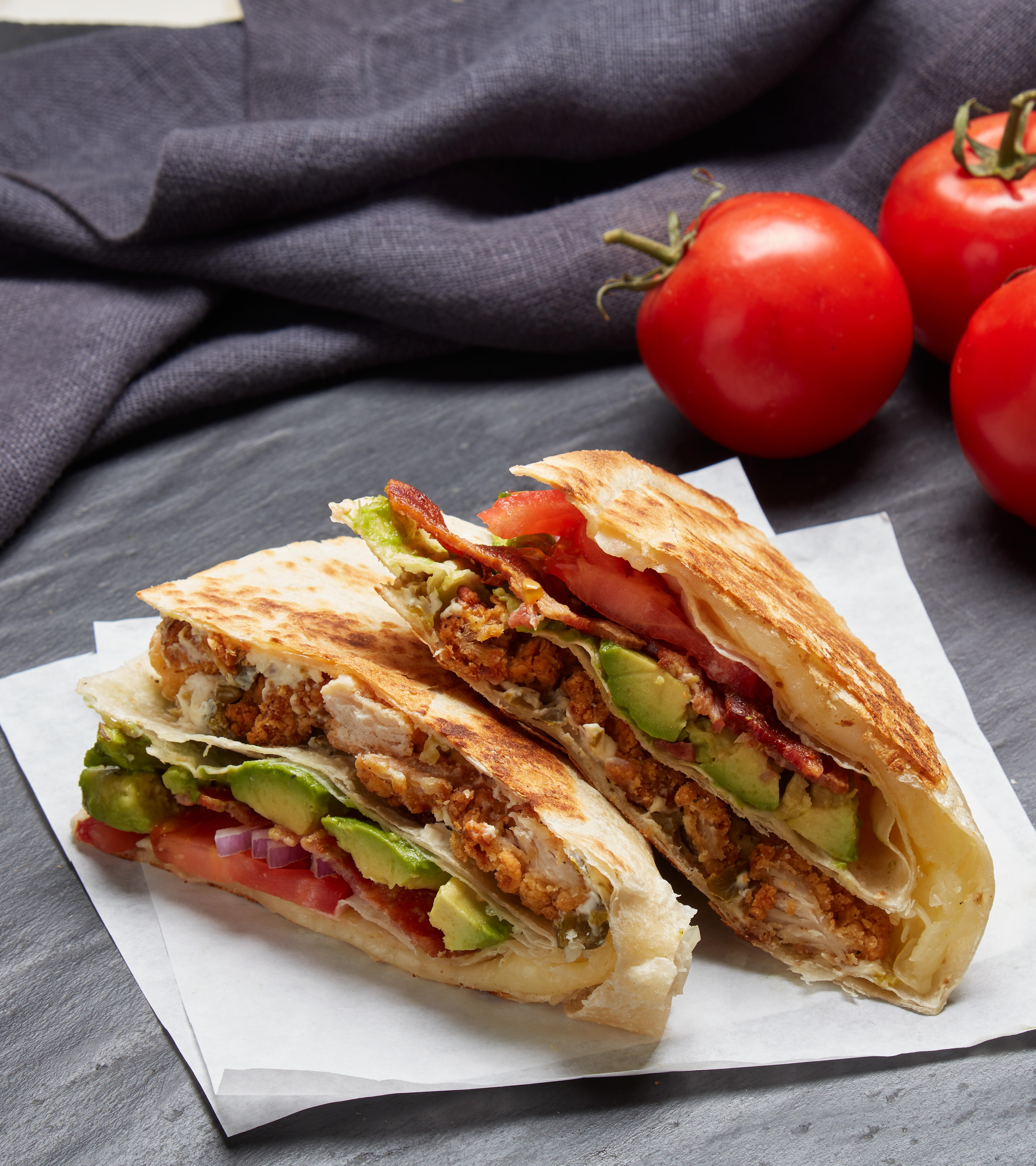 Chicken Fold Wrap | RecipeLion.com
