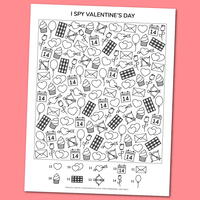 Printable I Spy Valentine's Day | FaveCrafts.com