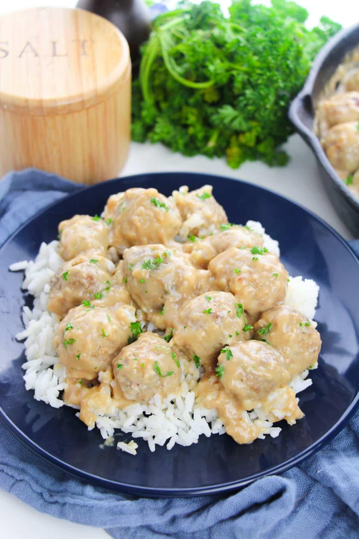 Meatballs And Gravy | FaveSouthernRecipes.com