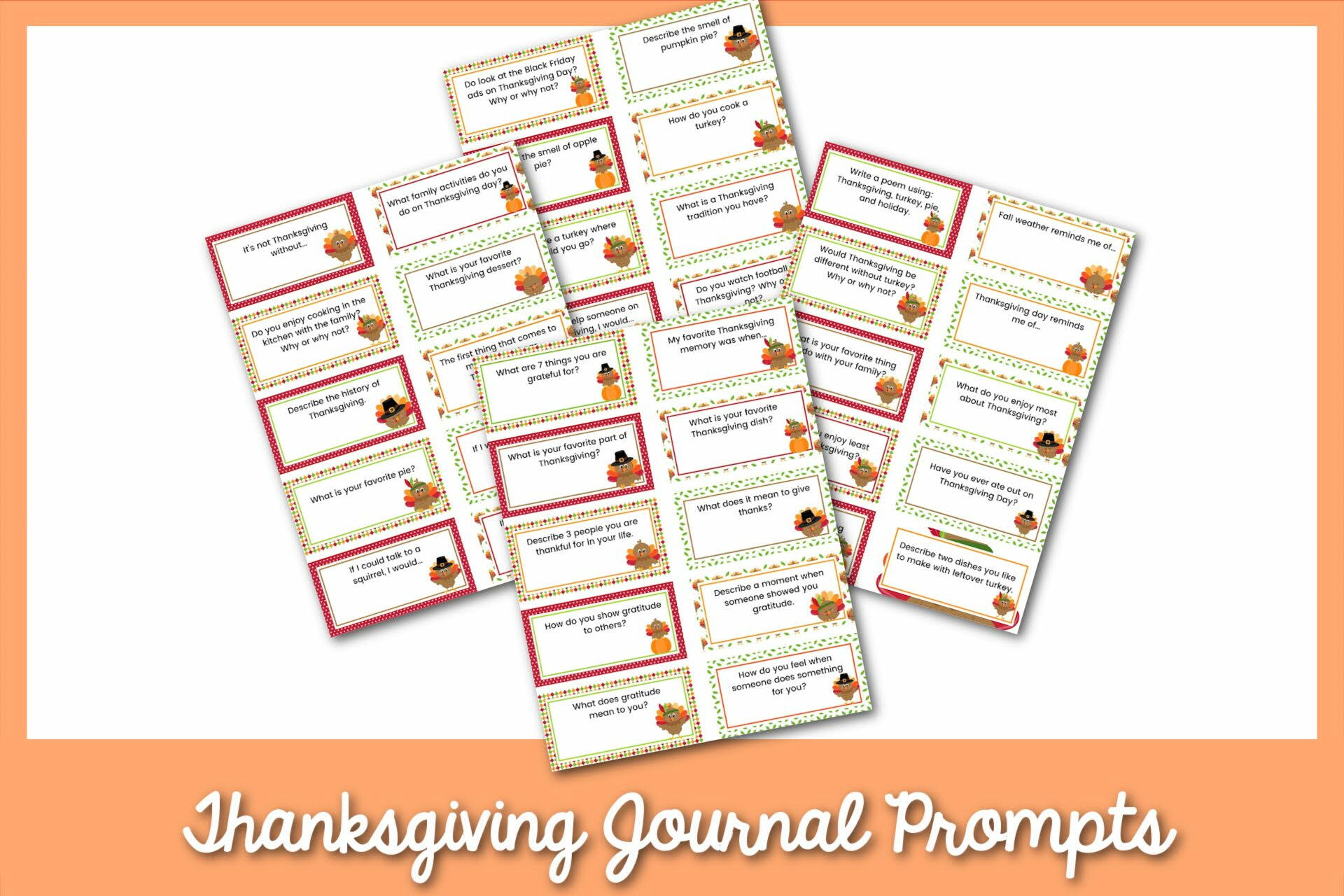 50 Thanksgiving Journal Prompts | FaveCrafts.com