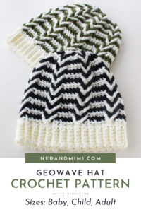 Unique Striped Crochet Hat Pattern – Geowave Hat | FaveCrafts.com