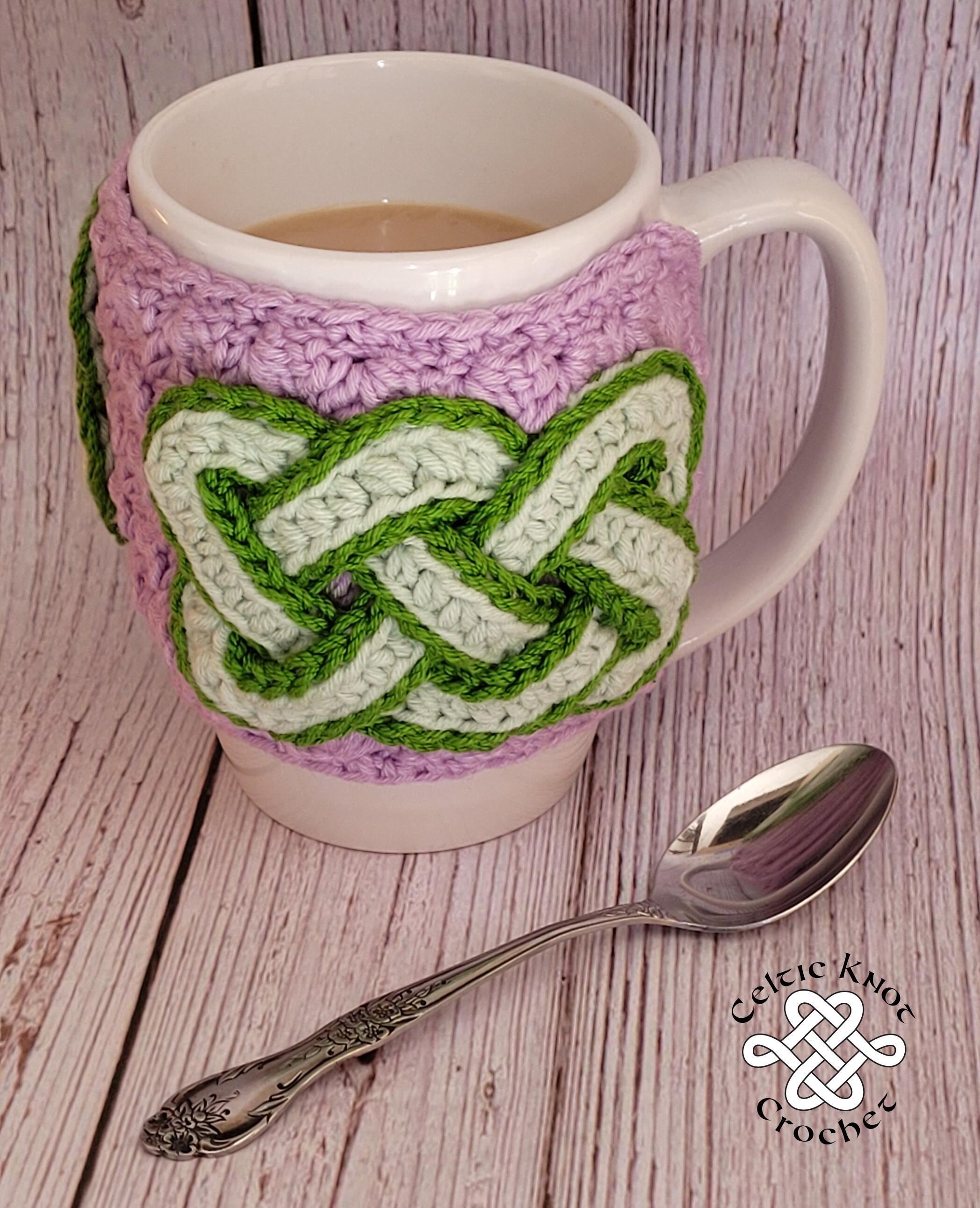Celtic Mug Cozy | FaveCrafts.com