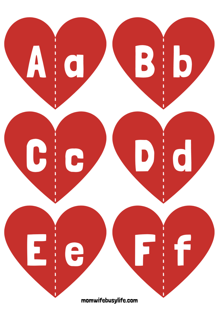 Valentine's Day Alphabet Letter Match Game | FaveCrafts.com