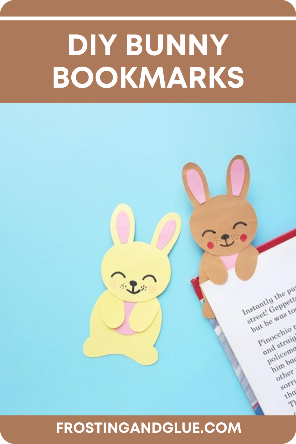 Diy Bunny Bookmarks | DIYIdeaCenter.com