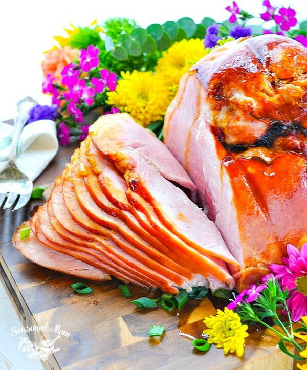Virginia Brown Sugar Simple Smoked Ham | FaveSouthernRecipes.com