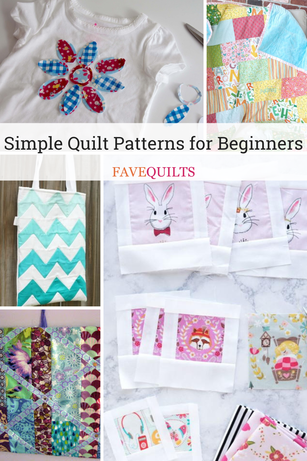 Quilting for Beginners: 30+ Simple Quilt Patterns | FaveQuilts.com
