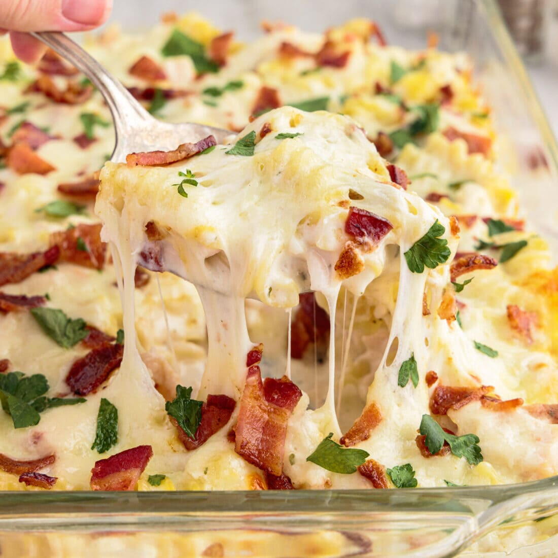 Chicken Bacon Ranch Casserole | RecipeLion.com