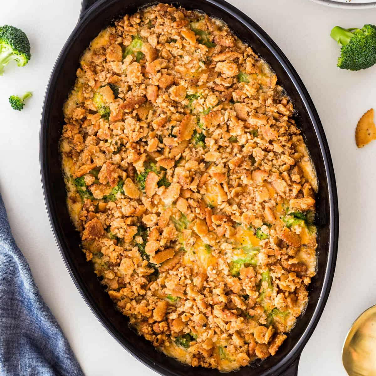 Old-School Broccoli Bake | AllFreeCasseroleRecipes.com