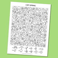 Printable I Spy Spring | FaveCrafts.com