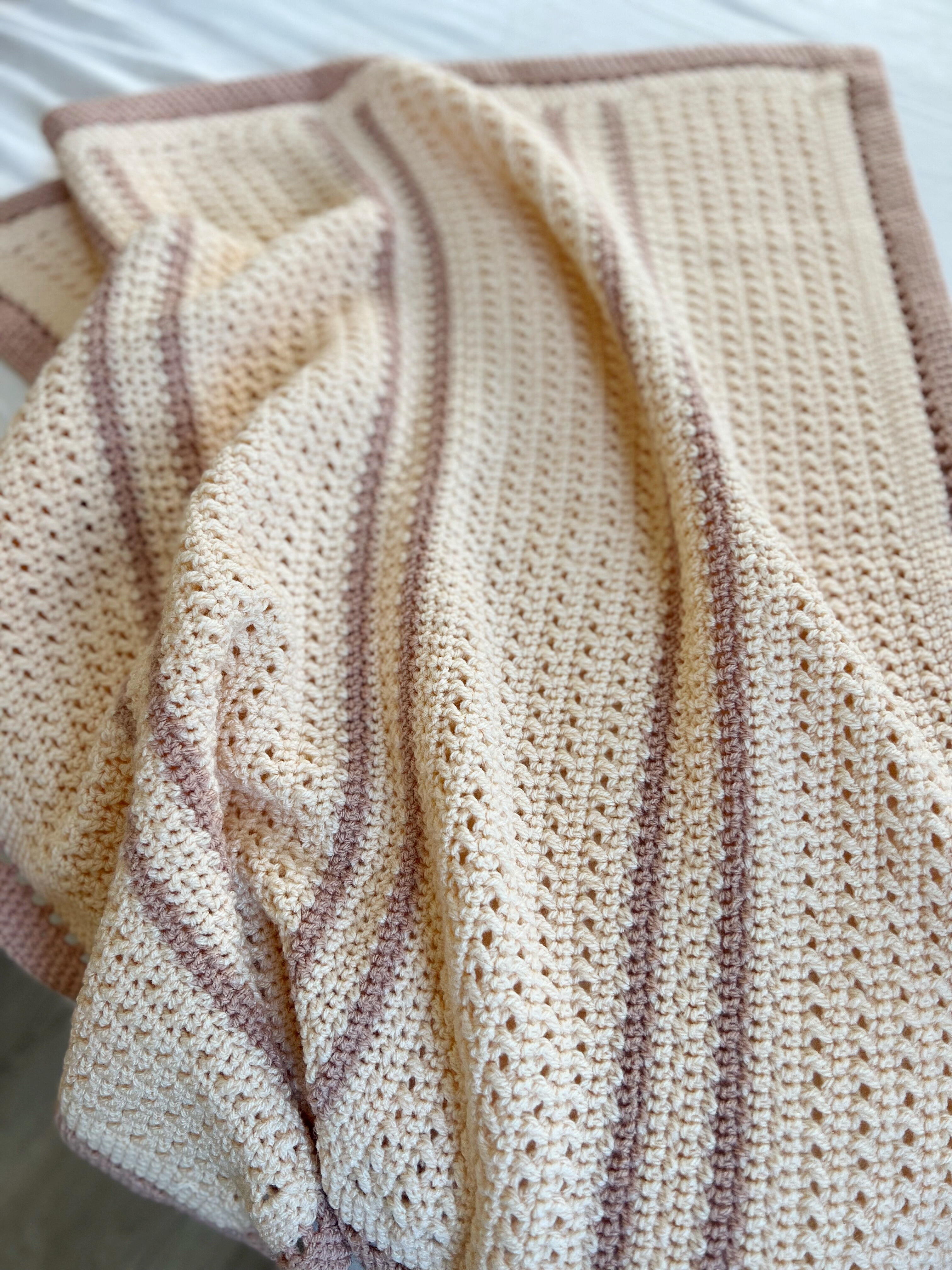 Tea And Biscuit Blanket | AllFreeCrochet.com
