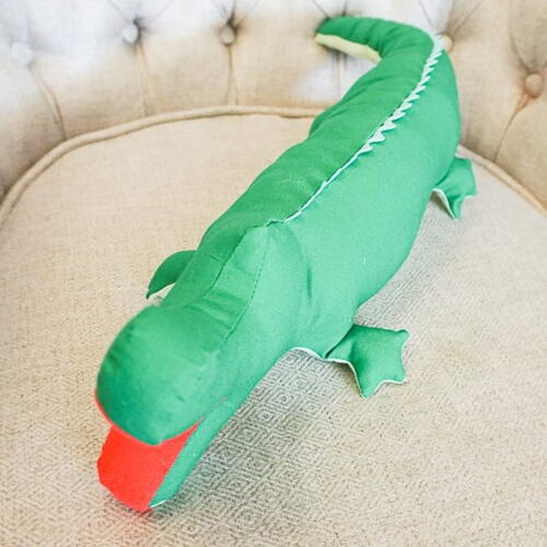 Free Stuffed Alligator Sewing Pattern | AllFreeSewing.com