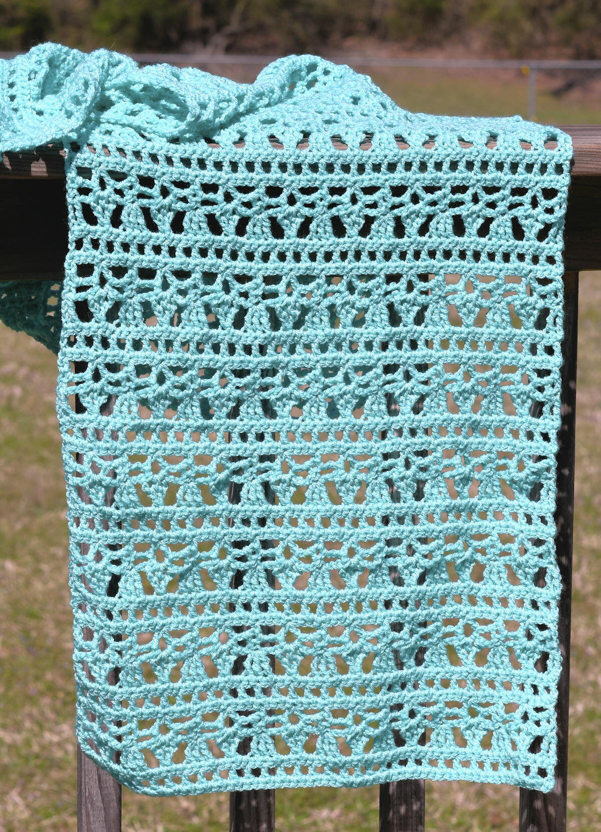Dancing In Cairo Shawl | AllFreeCrochet.com