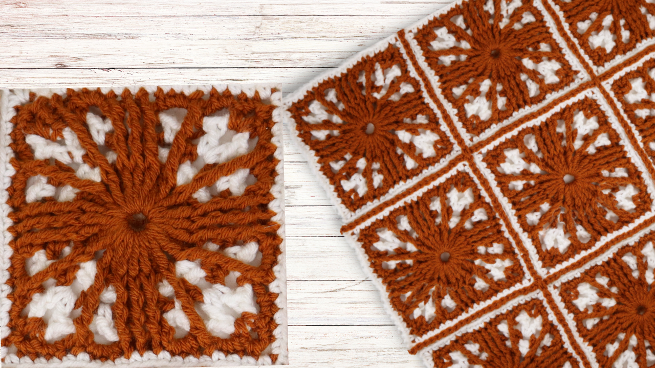 Vintage Carolina Crochet Square | AllFreeCrochet.com