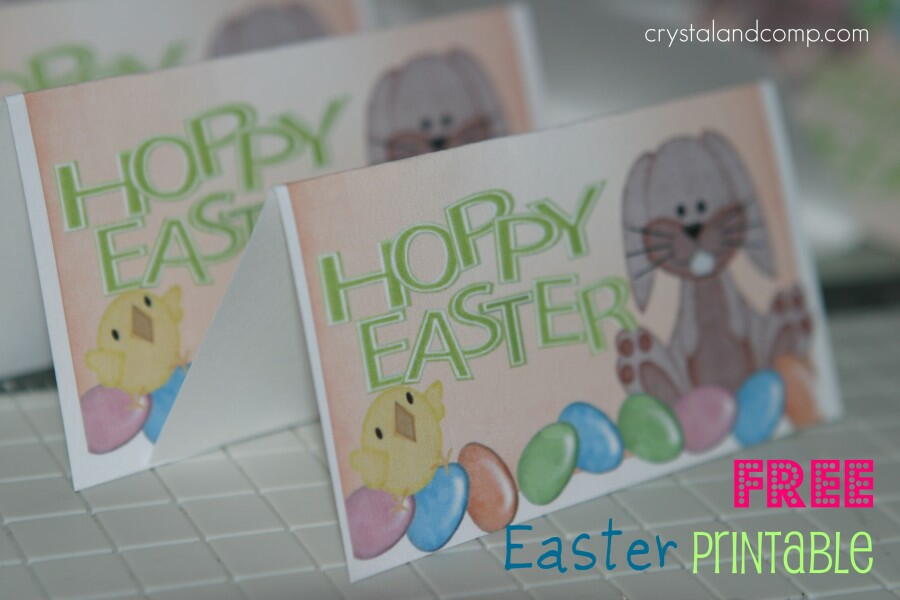 Easter Craft: Another Way To Use Our Free Easter Printable ...